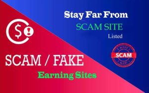 Scam Earning Sites List, Stay Far From Fake Site - Tech Receiver